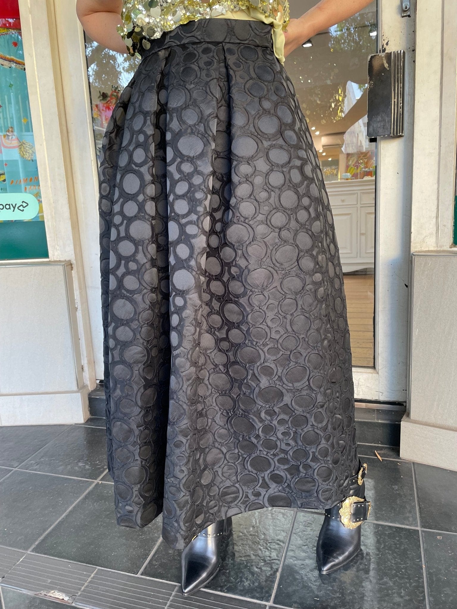 Lunatica Milano Pleated Skirt Black | Pinkhill Darwin