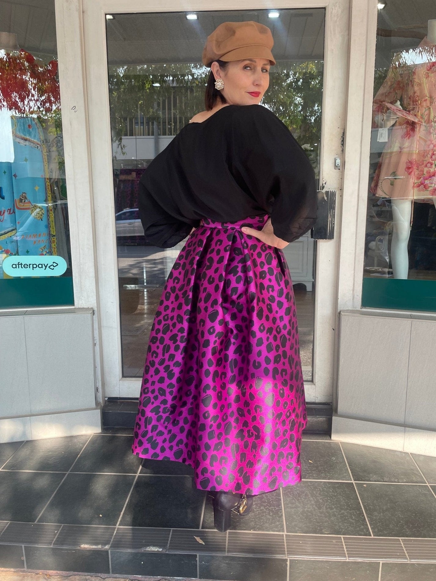 Lunatica Milano Pleated Skirt- Violet | Pinkhill Darwin